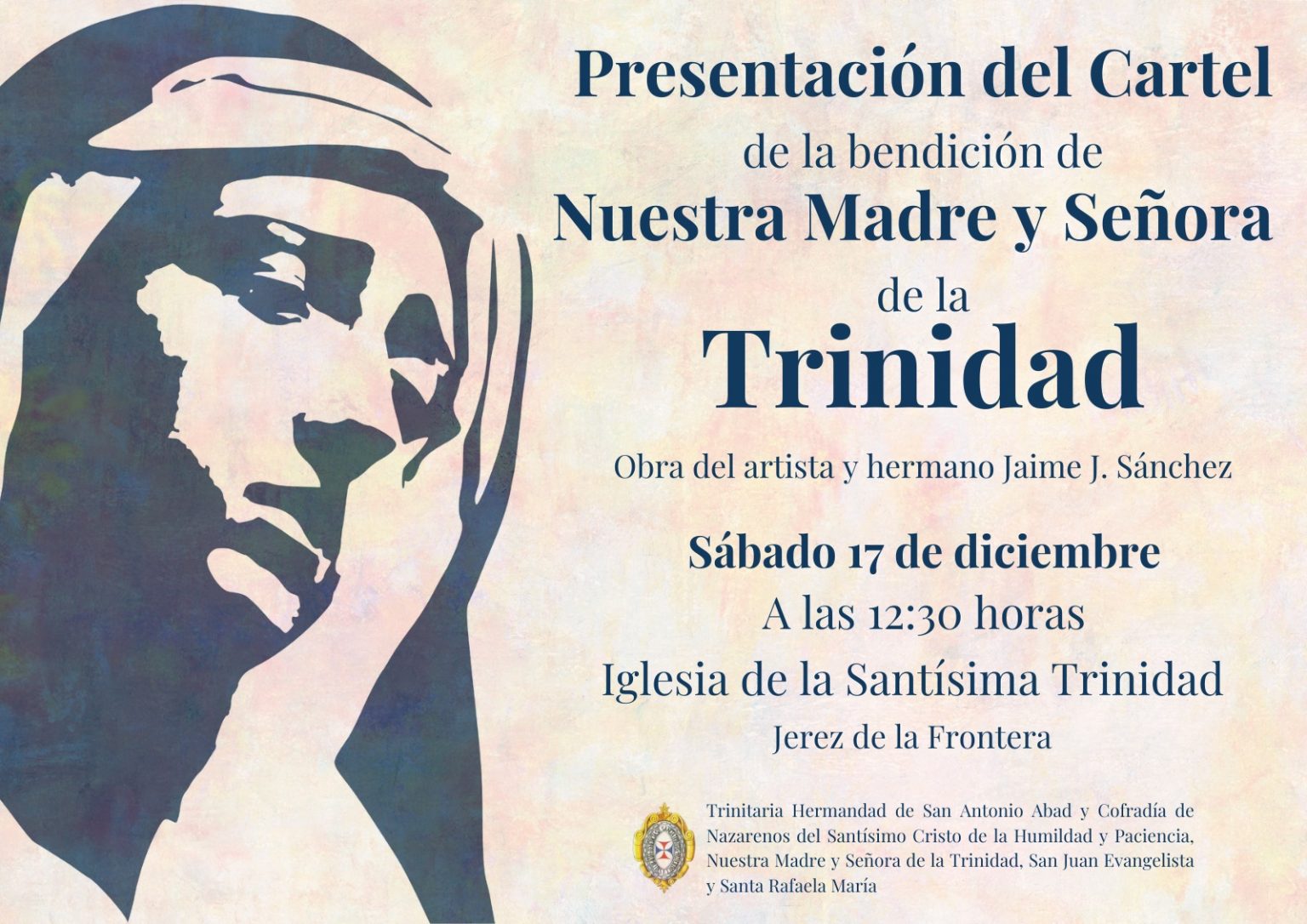 Hoy se presenta el cartel anunciador de la bendición de Nuestra Madre y ...